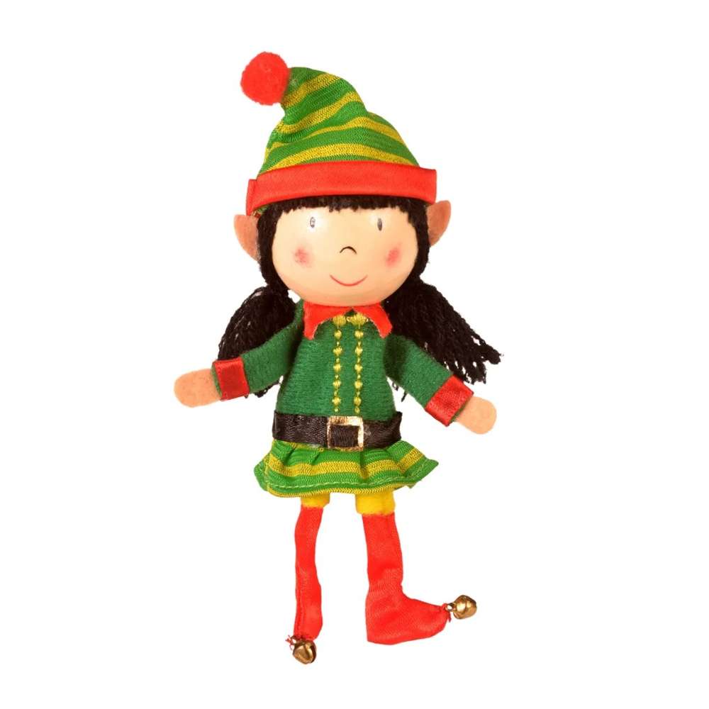 Girl Elf Finger Puppet – Fiesta Crafts