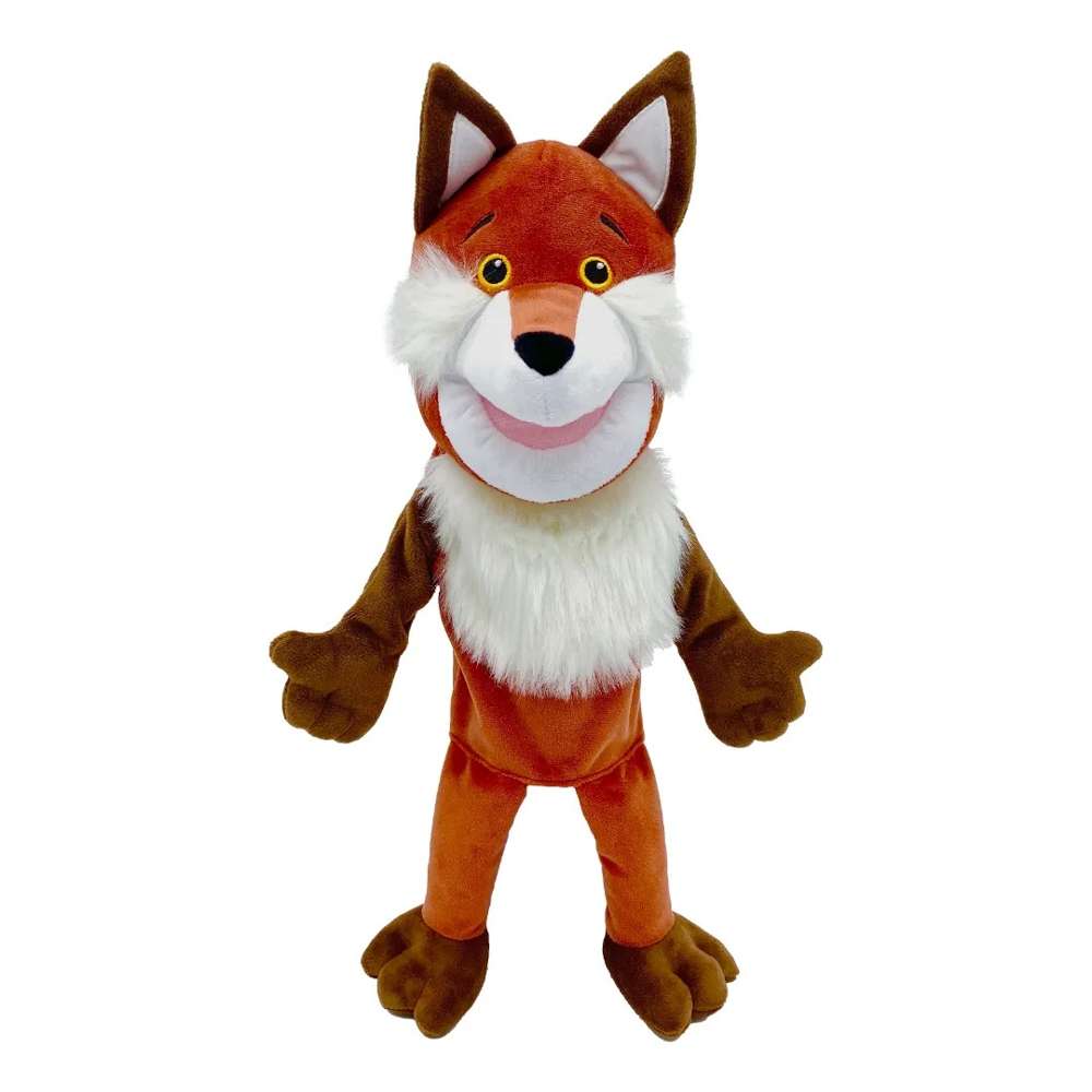Moving Mouth Fox Hand Puppet – Fiesta Crafts